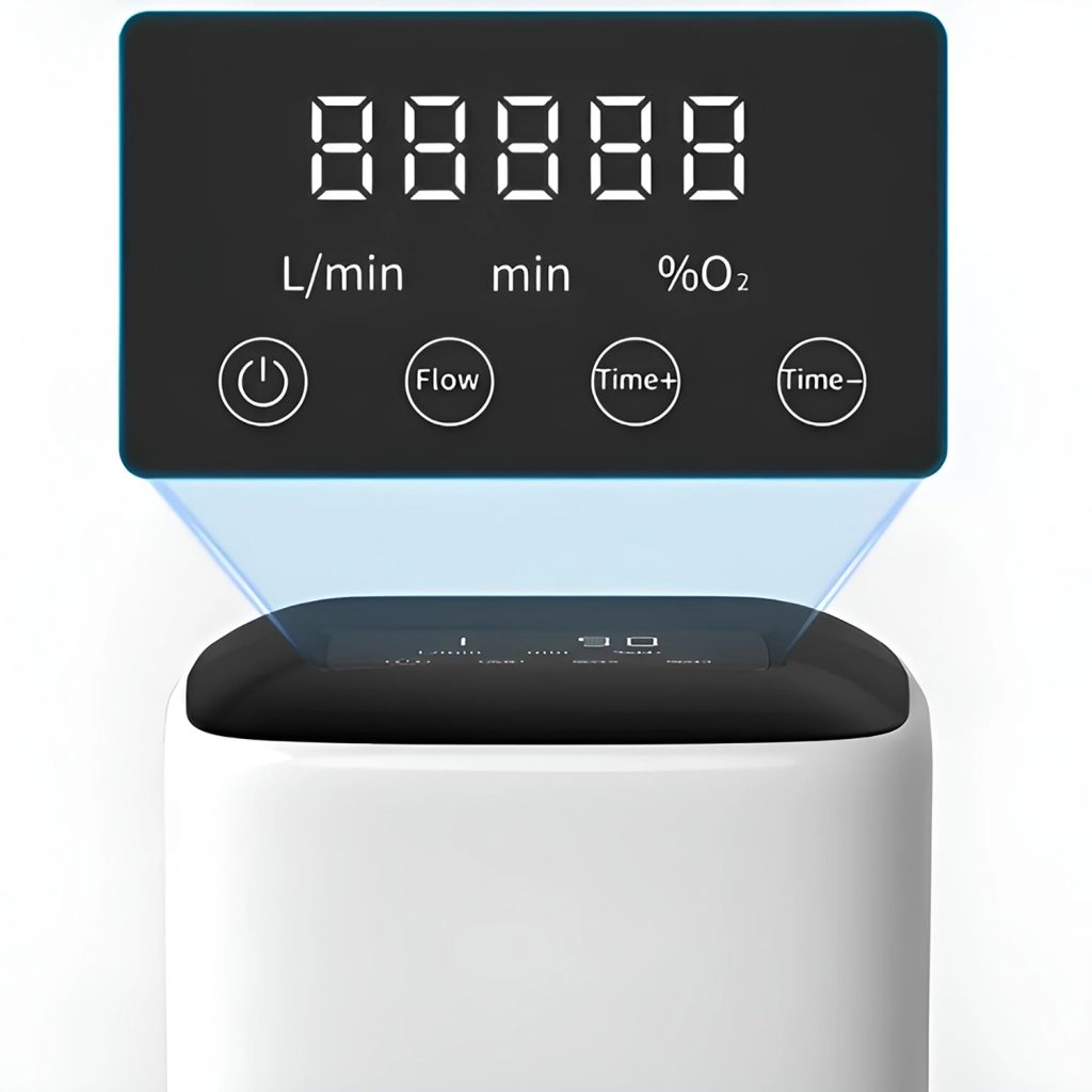 7 Liter Continuous Flow Portable Oxygen Concentrator – Health Beauty Machine